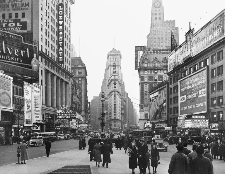 Times Square, Then and Now | Playing in the World Game