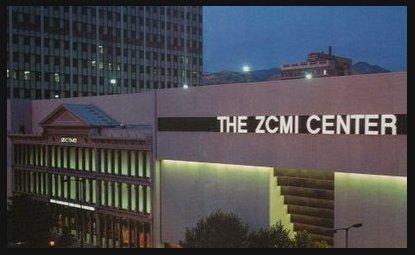 ZCMI Parking Lot, 1950’s (and more) | Playing in the World Game