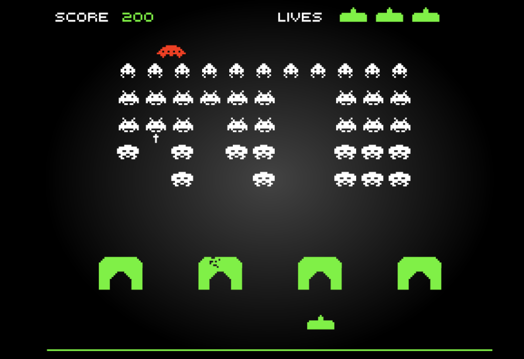 1980 – National “Space Invaders” championship. | Playing in the World Game